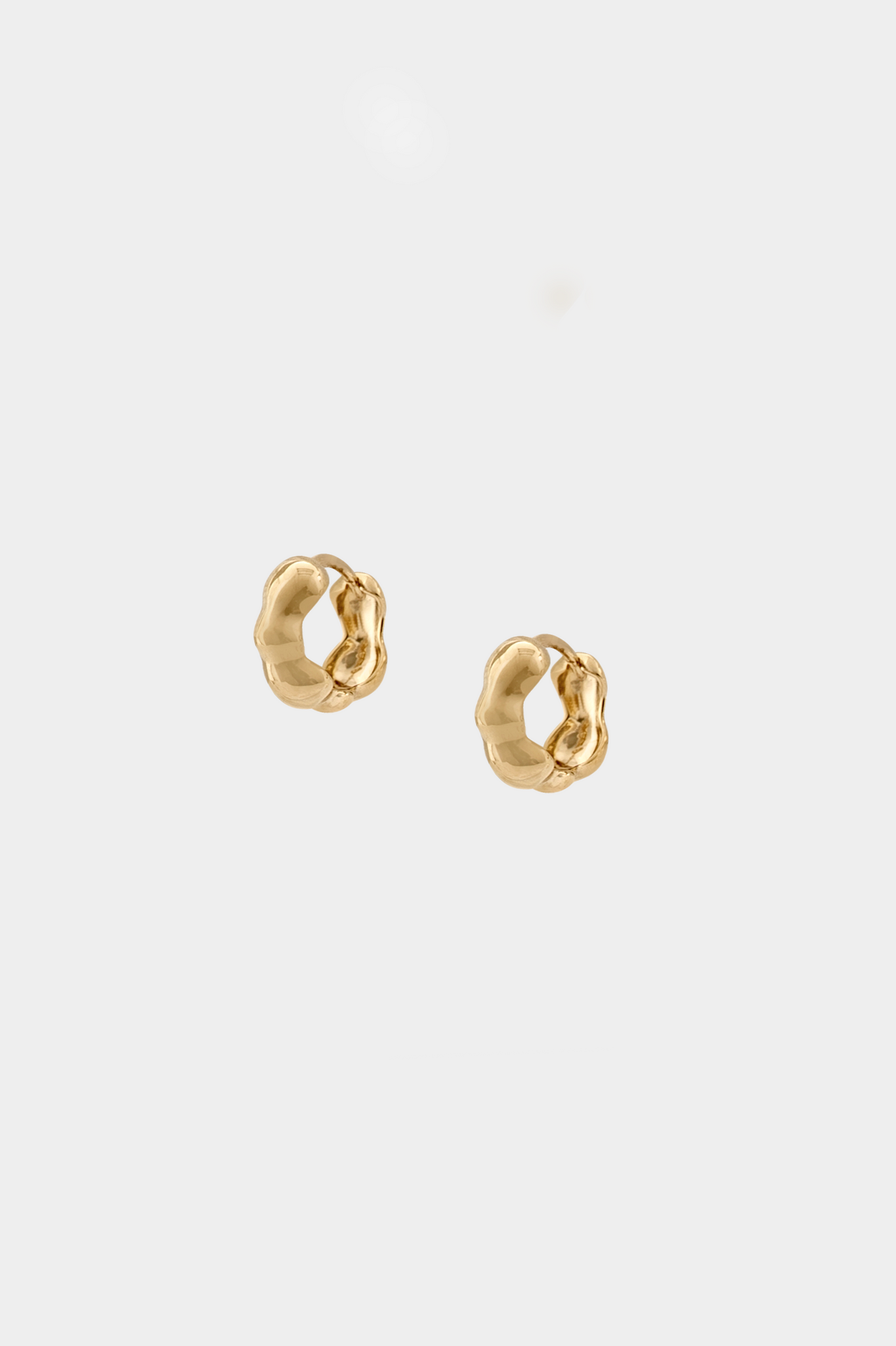 Lara Hoops, Small: Sterling Silver– Gatley